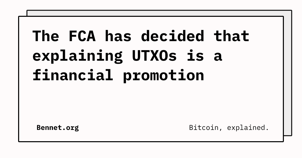 Trezor & Ledger blocked in the UK: the FCA's UTXO ruling